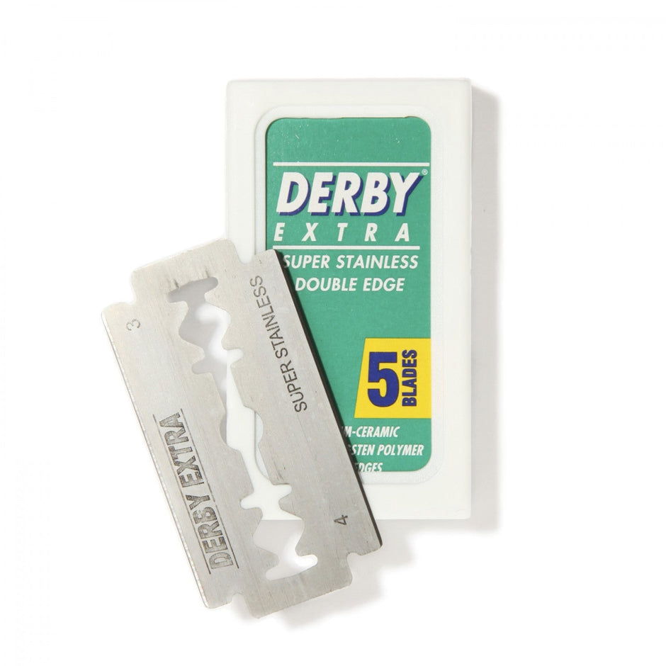 Derby Extra Super Stainless Double Edge Safety Razor Blades (5ct)